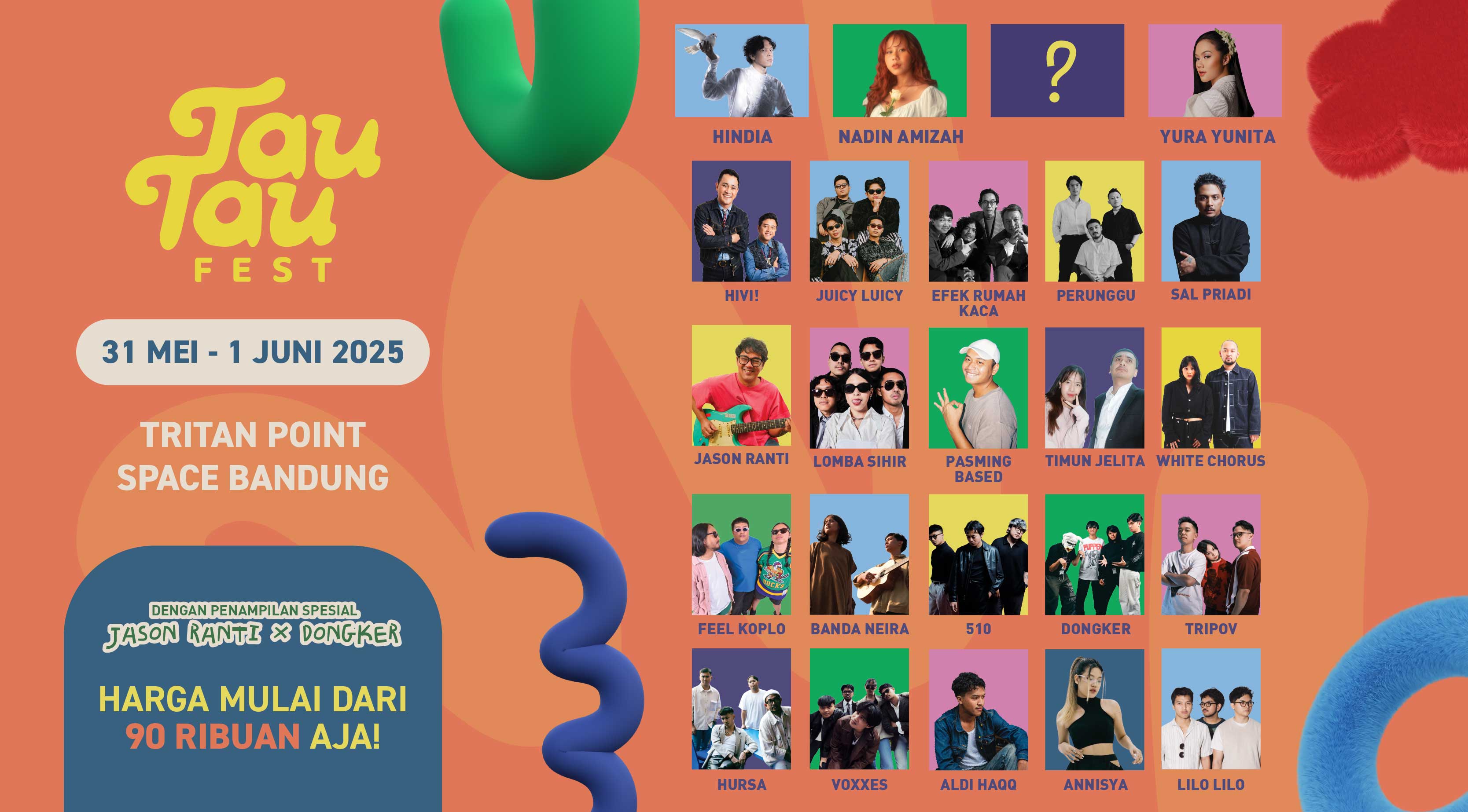 TAU TAU FESTIVAL VOL.4 - AFILIASI | TiketMart